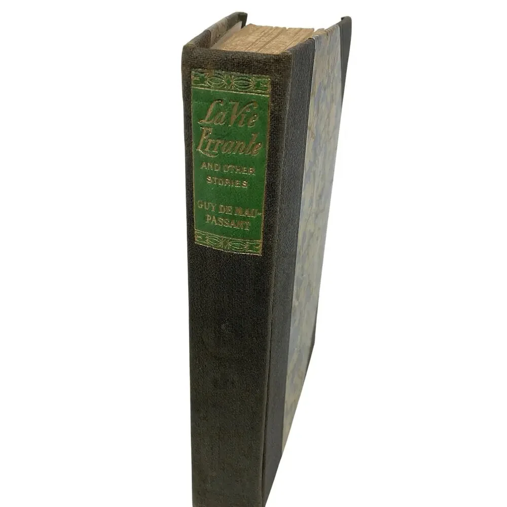 Unbranded | Other | La Vie Errante Guy De Maupassant Volume Iii Gilt ...